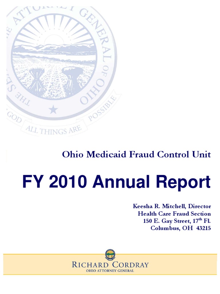 2010 Health Care Fraud Annual Report | Home Care | Patient