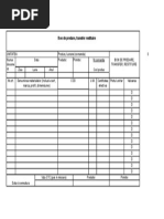 Model Fisa de Magazie in Excel | PDF