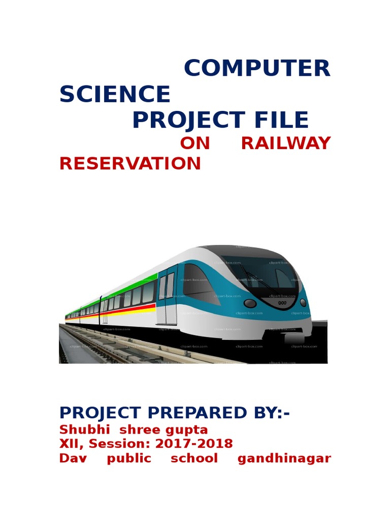 Railway Reservation in C | PDF | Computing | Software