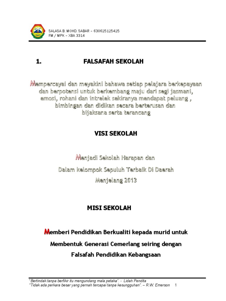 Fail Meja Skbbs | PDF | Karier & Perkembangan | Perjalanan