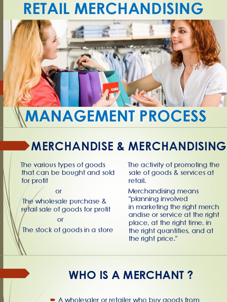 Apparel Merchandising Unit 2 | PDF | Merchandising | Retail