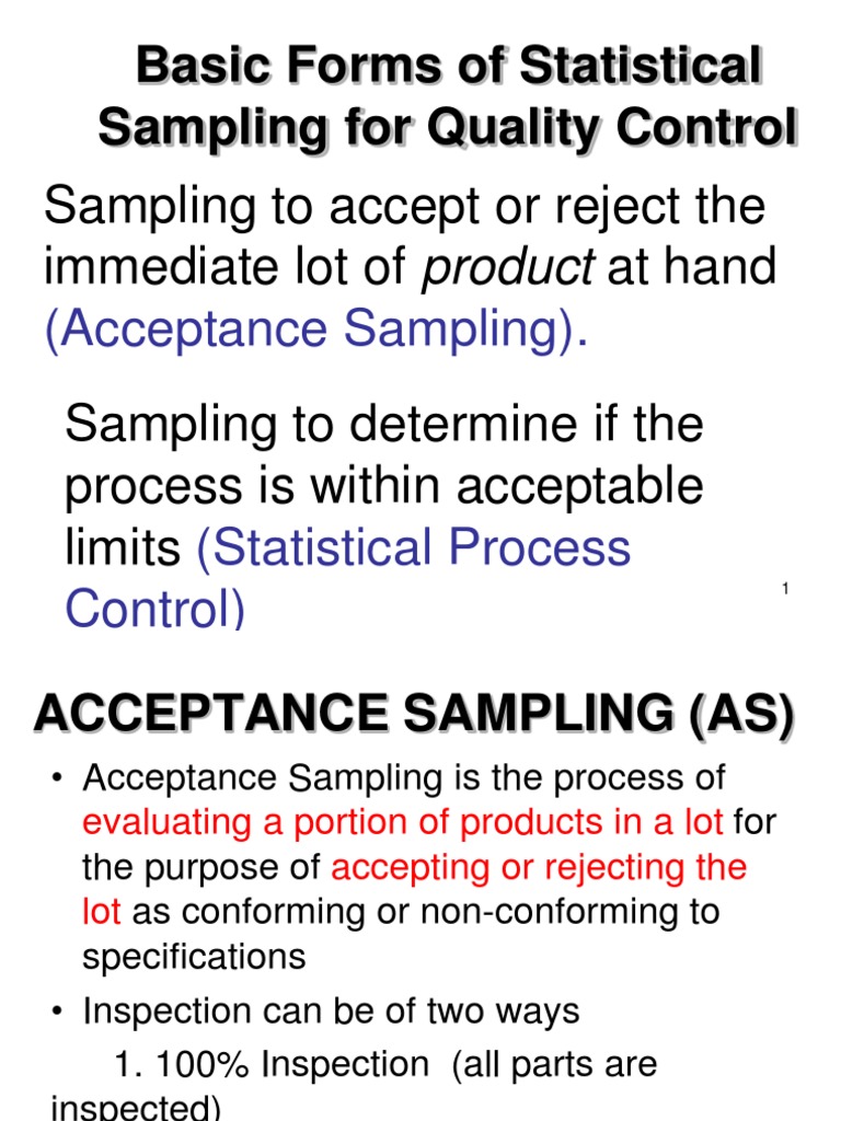 Best Acceptance Sampling | PDF | Poisson Distribution | Teaching Mathematics