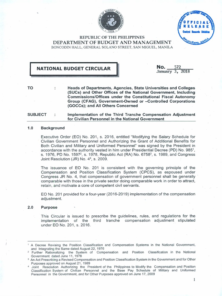 NBC No572 PDF | PDF | Salary | Employment