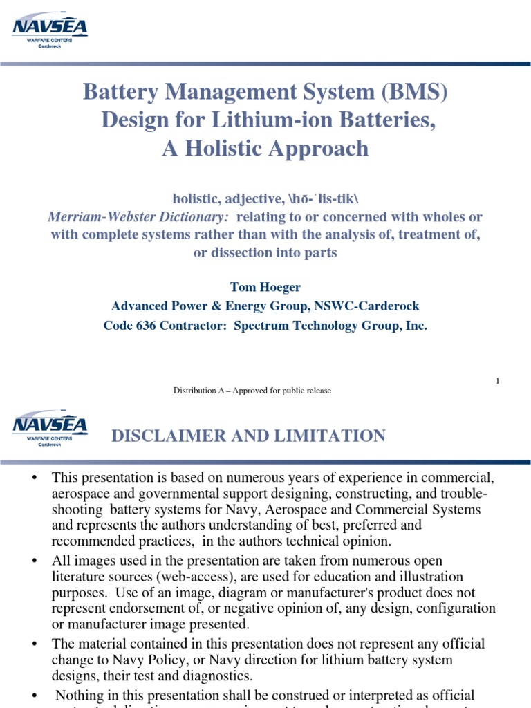 BMS For Li-Ion | PDF | Rechargeable Battery | Fault Tolerance