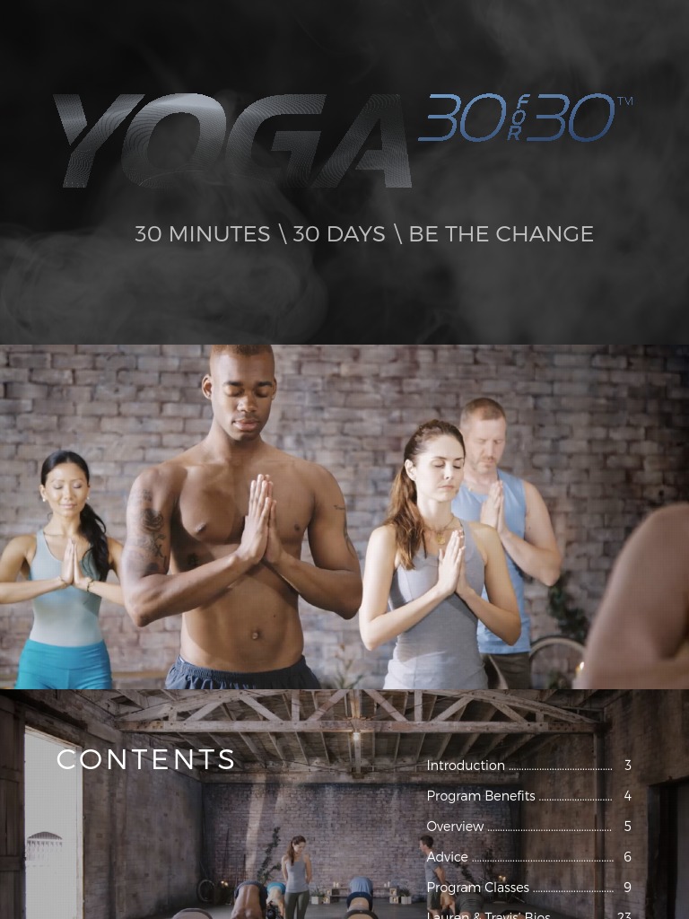Yoga30for30 Booklet v2 | PDF | Yoga | Curry