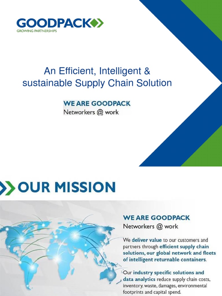 Goodpack Presentation Lanka FNL | PDF | Warehouse | Packaging And Labeling
