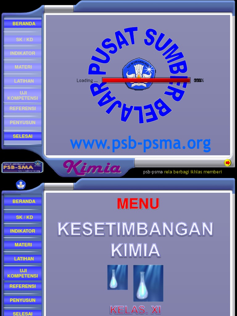 Template Kesetimbangan Kimia Good | PDF