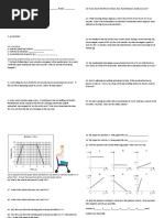 Grade 8 Physics Worksheet | PDF | Velocity | Speed