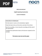 Ecce Sample Test With Model Answers | PDF | Teachers