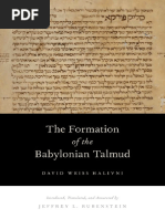 The Formation of the Babylonian Talmud 1st Edition David Weiss Halivni new release 2025 | PDF ...