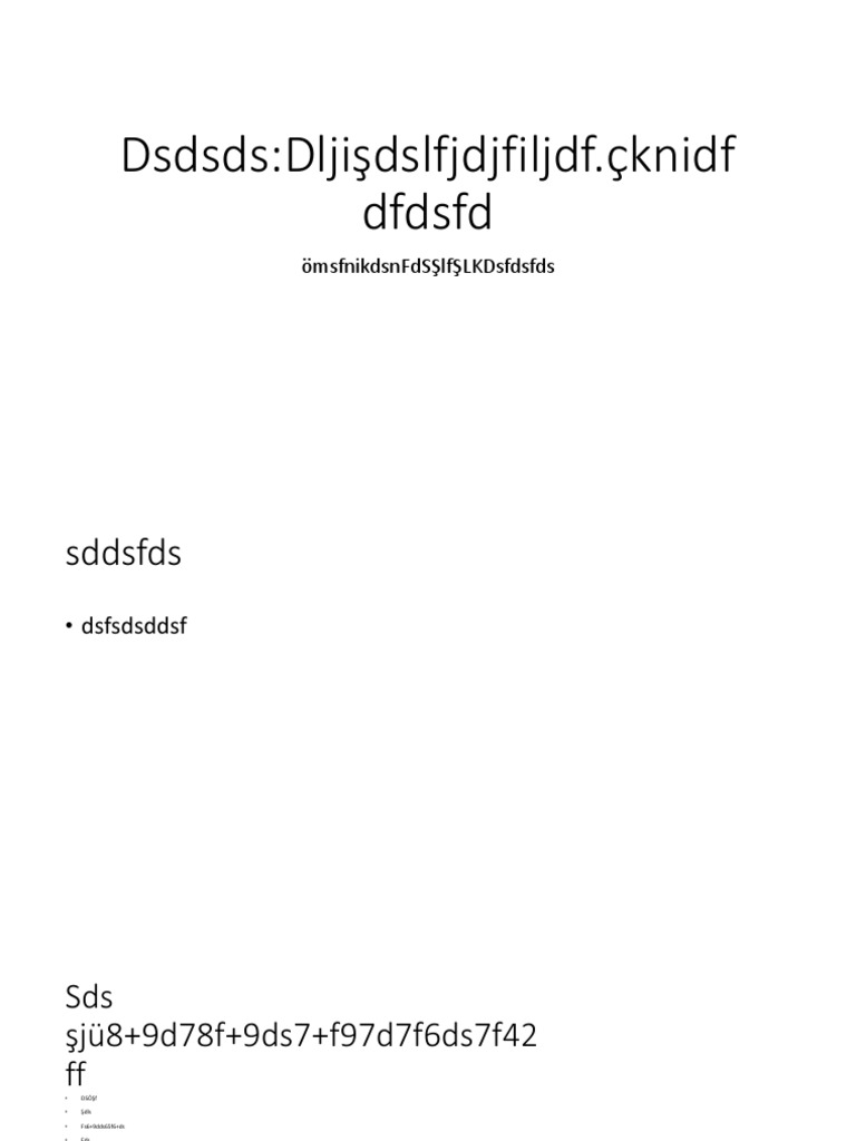 Long list of random text | PDF