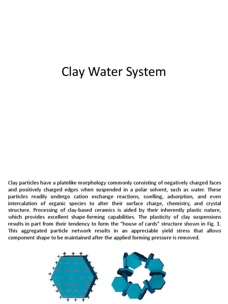 clay water system | Colloid | Rheology