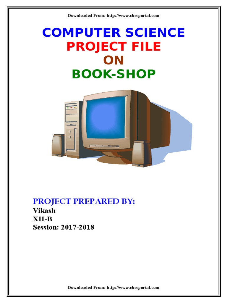 Computer Science: Project File | PDF