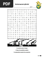 Sopa de Letras de Encuentra Los Nombres de Los Continentes y Los ...