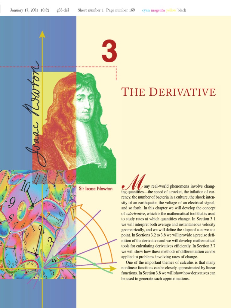 Calculus 7th Edition - Ch03 | PDF | Derivative | Velocity