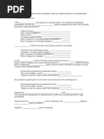 Cibil Consent Form | PDF