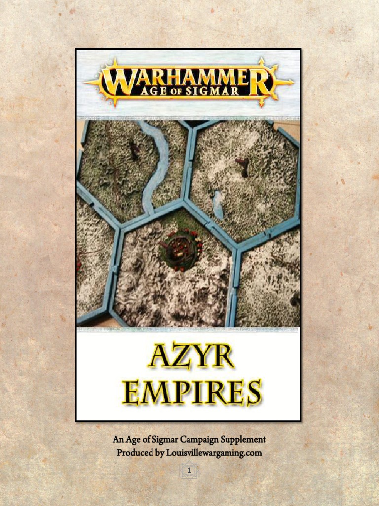 Azyr Empires | PDF | Fortification | Tabletop Role Playing Game