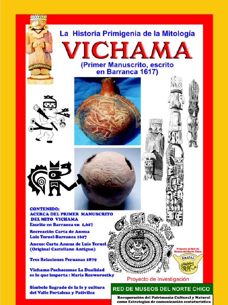 Vichama Historia Mitologia Barranca 1617-Perú | PDF