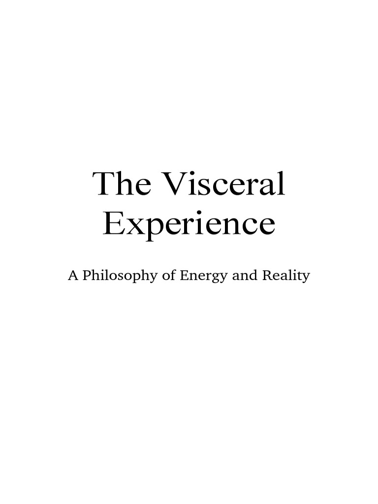 Visceral Experience | PDF | Electron | Ayahuasca
