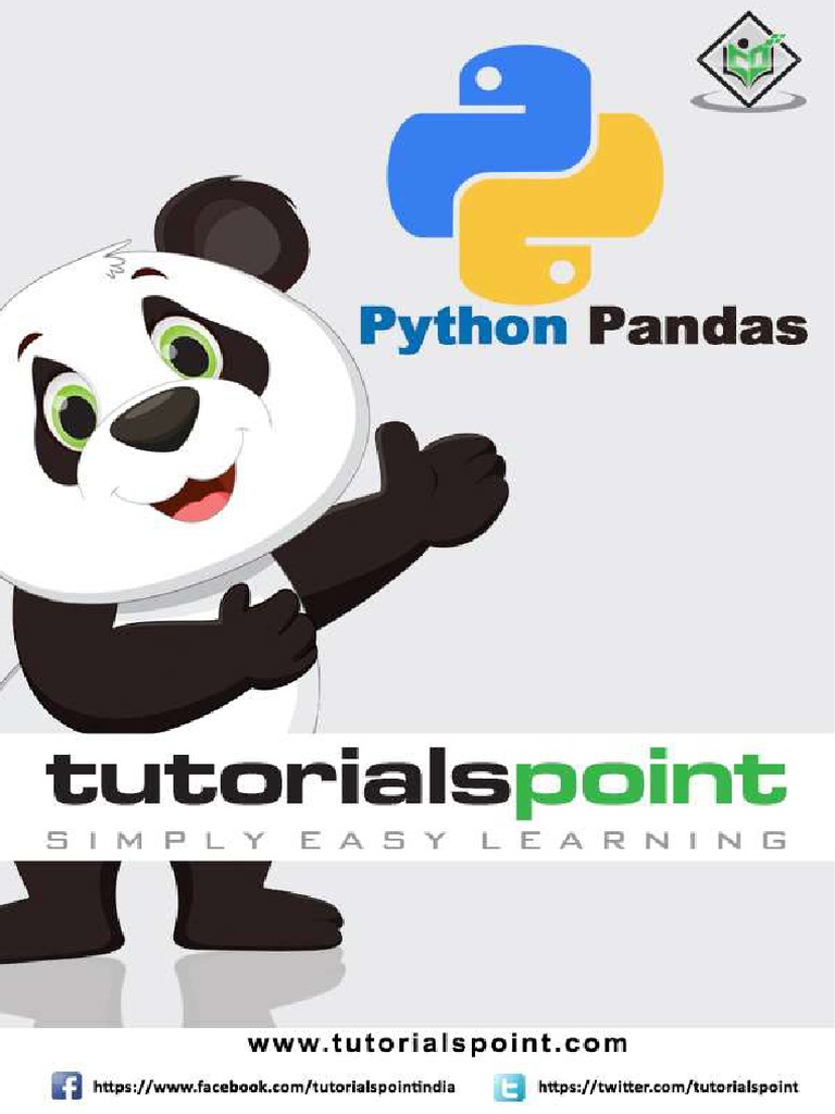 Python Pandas Tutorial | PDF | Array Data Structure | Array Data Type