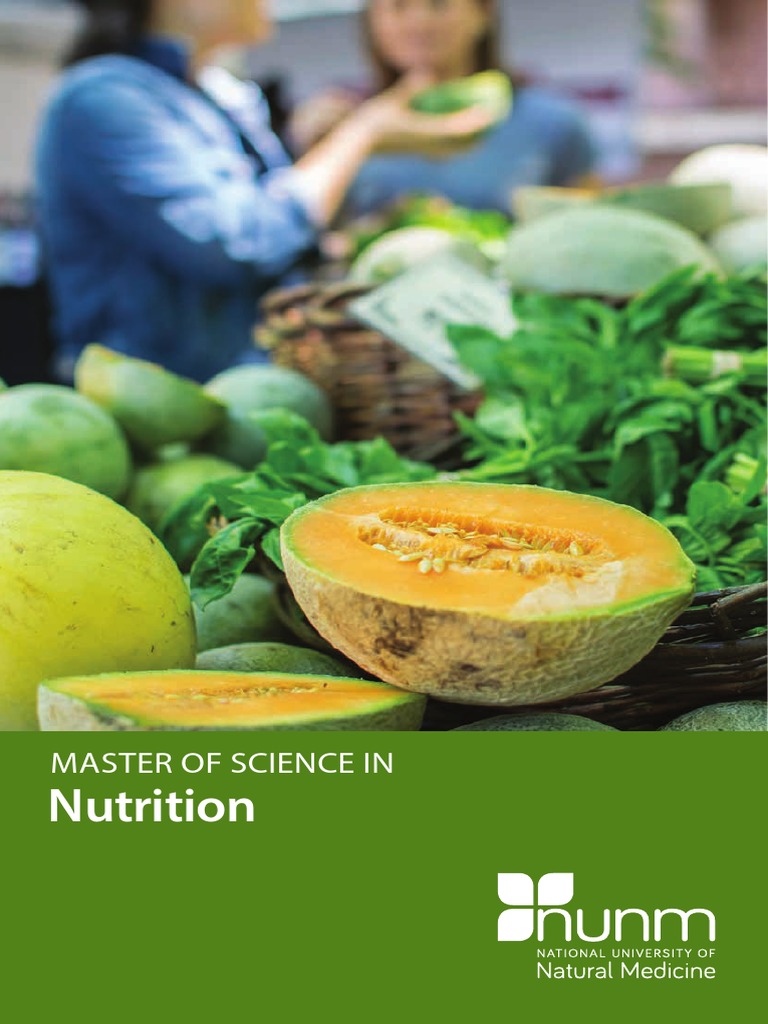 2016 Master of Science in Nutrition Program Brochure | PDF | Nutrition ...