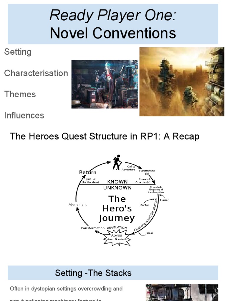 Activities Ready Player One | PDF | Dystopia