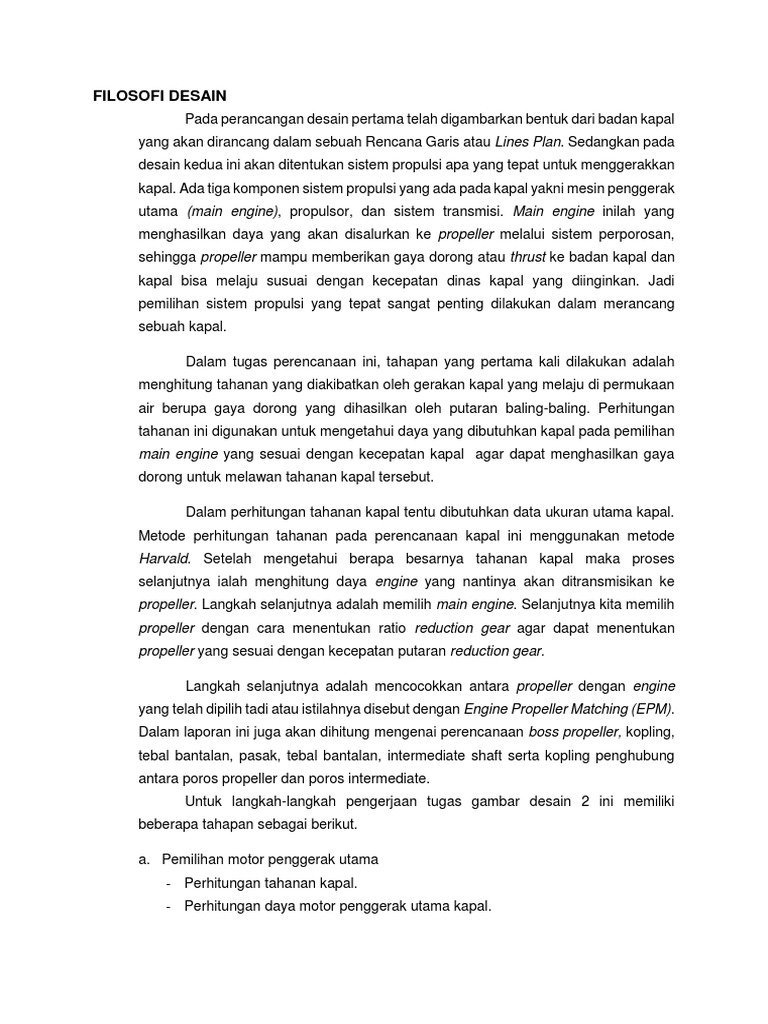 Filosofi Desain | PDF