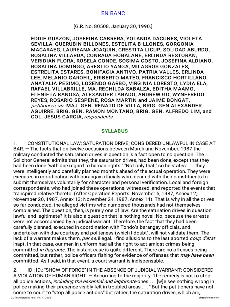 Petitioners vs. vs. Respondents: en Banc | PDF | Ethical Principles ...