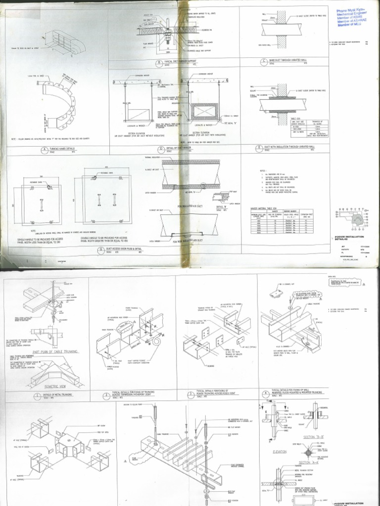 ACMV Installation Details | PDF