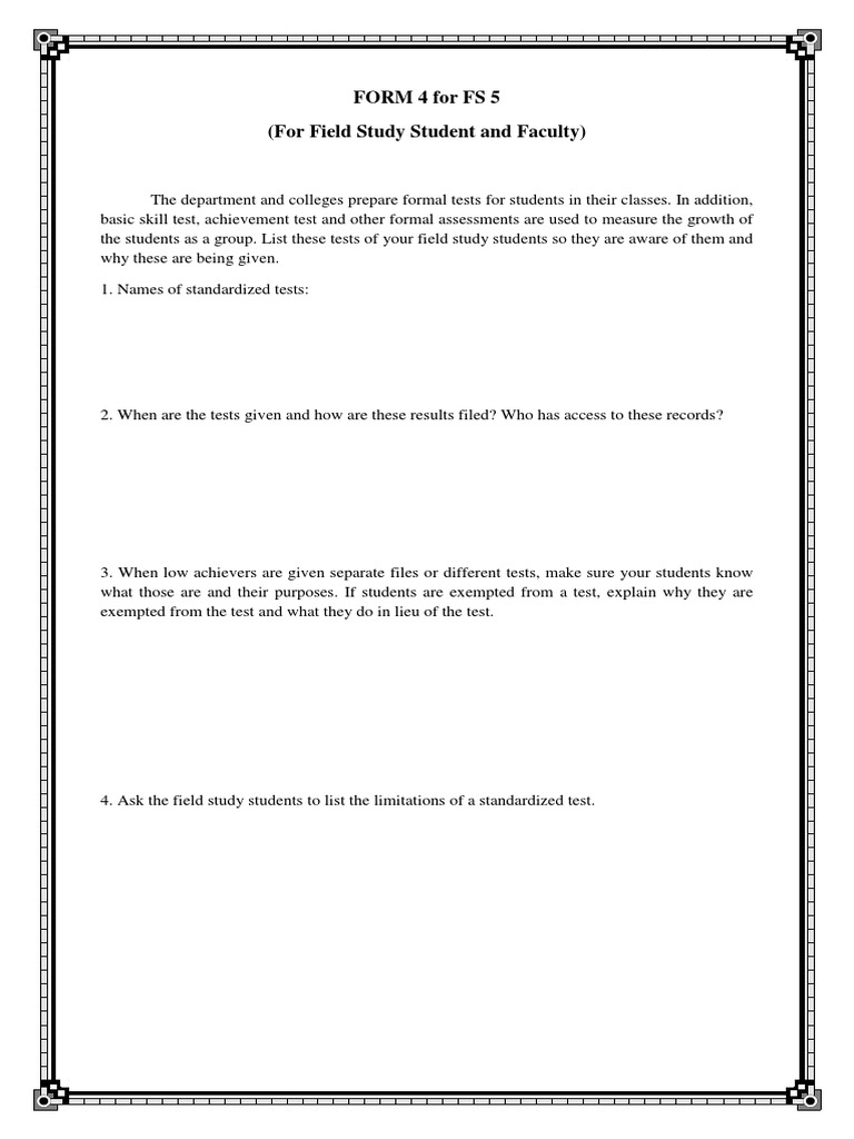 FORM 4 For FS 5 | PDF