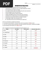 Uniformly Accelerated Motion Worksheet | PDF