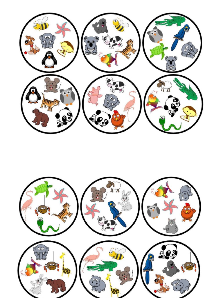 Animals Dobble2pdf | PDF