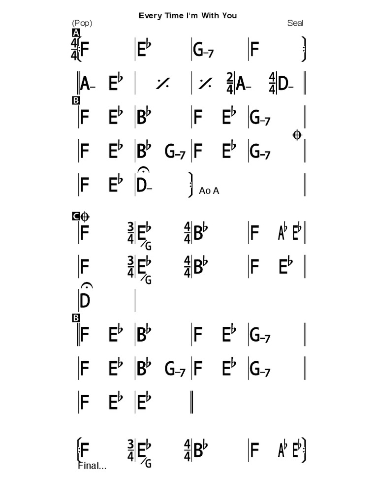 Every Time I'm With You | PDF