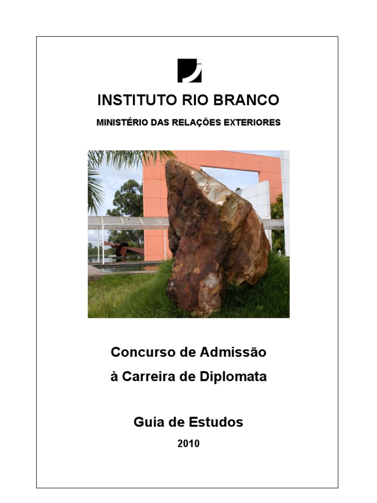 Guia de Estudos 2010 | PDF | Diplomacia | Internet