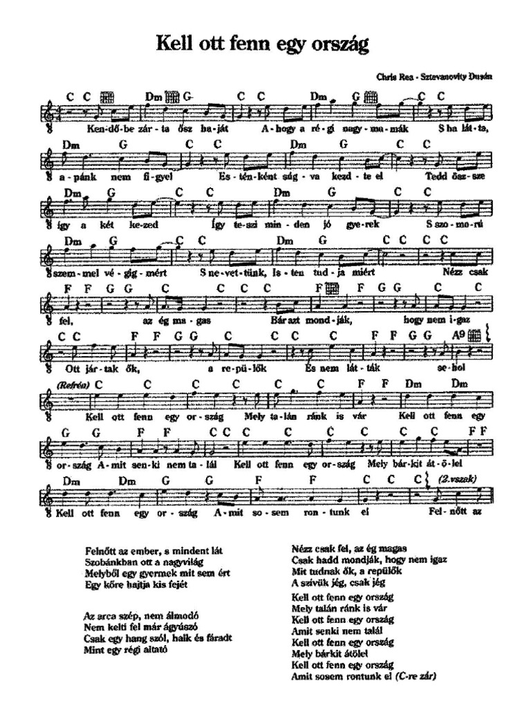 Zorn - Kell Ott Fenn Egy Orszg | PDF