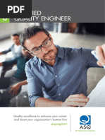 Certified Quality Engineer: Training Based On - ASQ (American Society ...