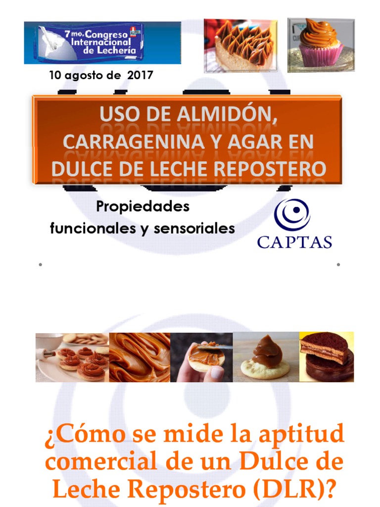 Moro Dulce de Leche 2017 | PDF | Almidón | Química