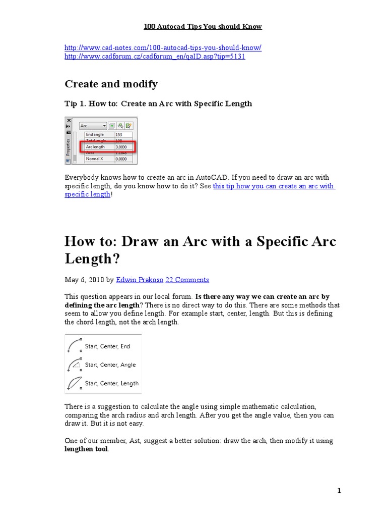 100 Autocad Tips You Should Know | PDF | Hyperlink | Auto Cad