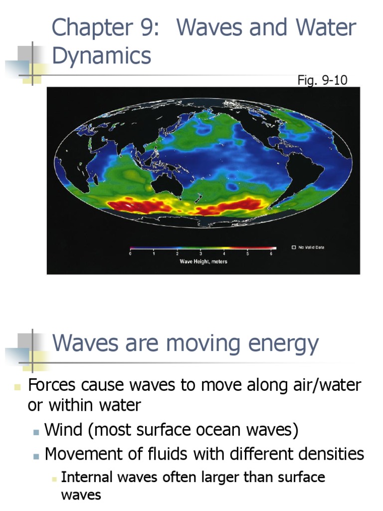 Chapter 9: Waves and Water Dynamics | PDF | Tsunami | Wavelength