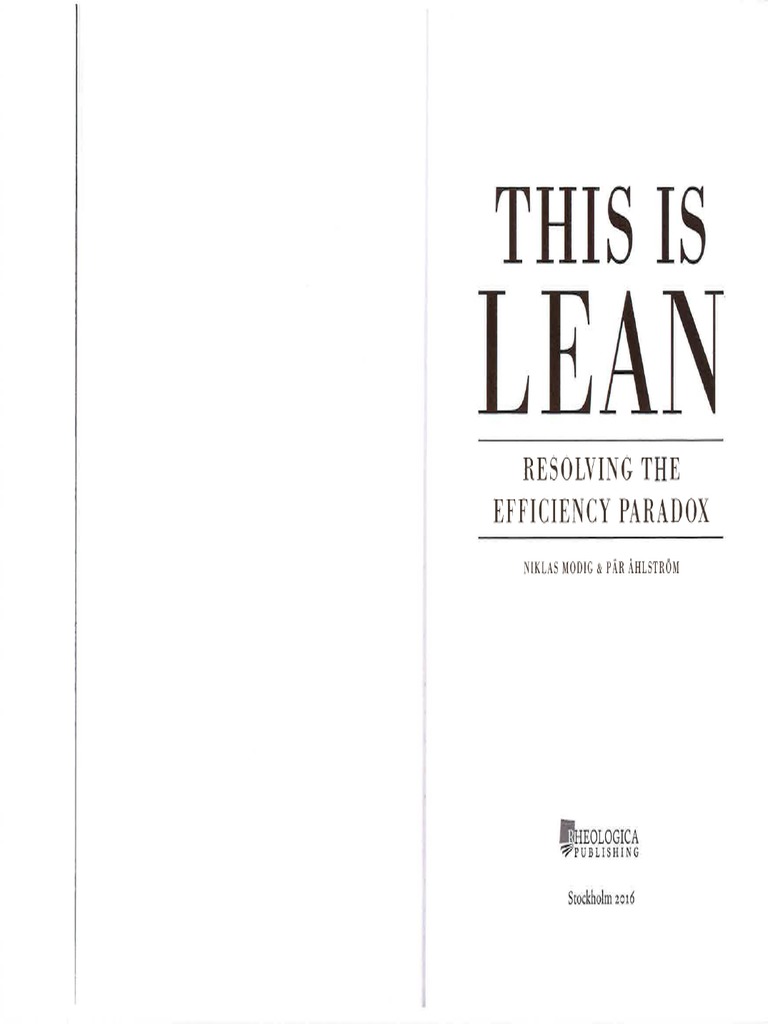 This Is Lean Book | PDF | Breast Cancer | Hospital