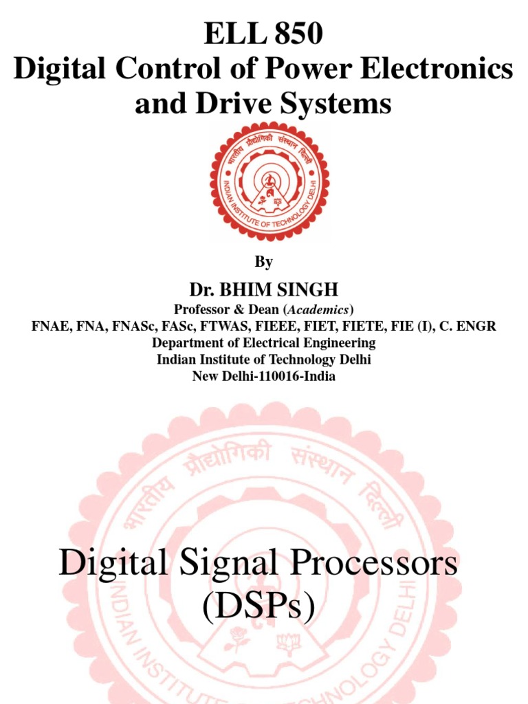 DSP | PDF | Digital Signal Processor | Digital Signal Processing