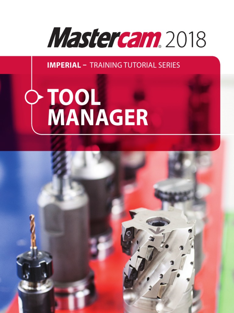Mastercam2018 Tool Manager Tutorial | PDF | Icon (Computing) | Button ...