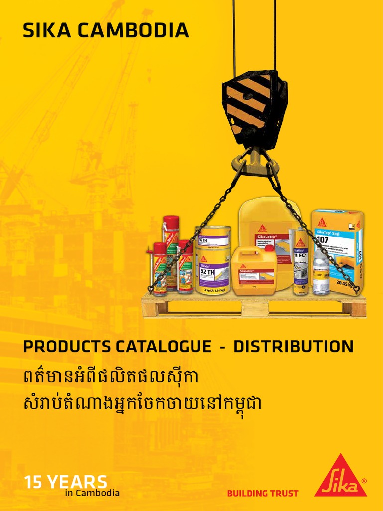 Sika Cambodia Catalogue Distributor