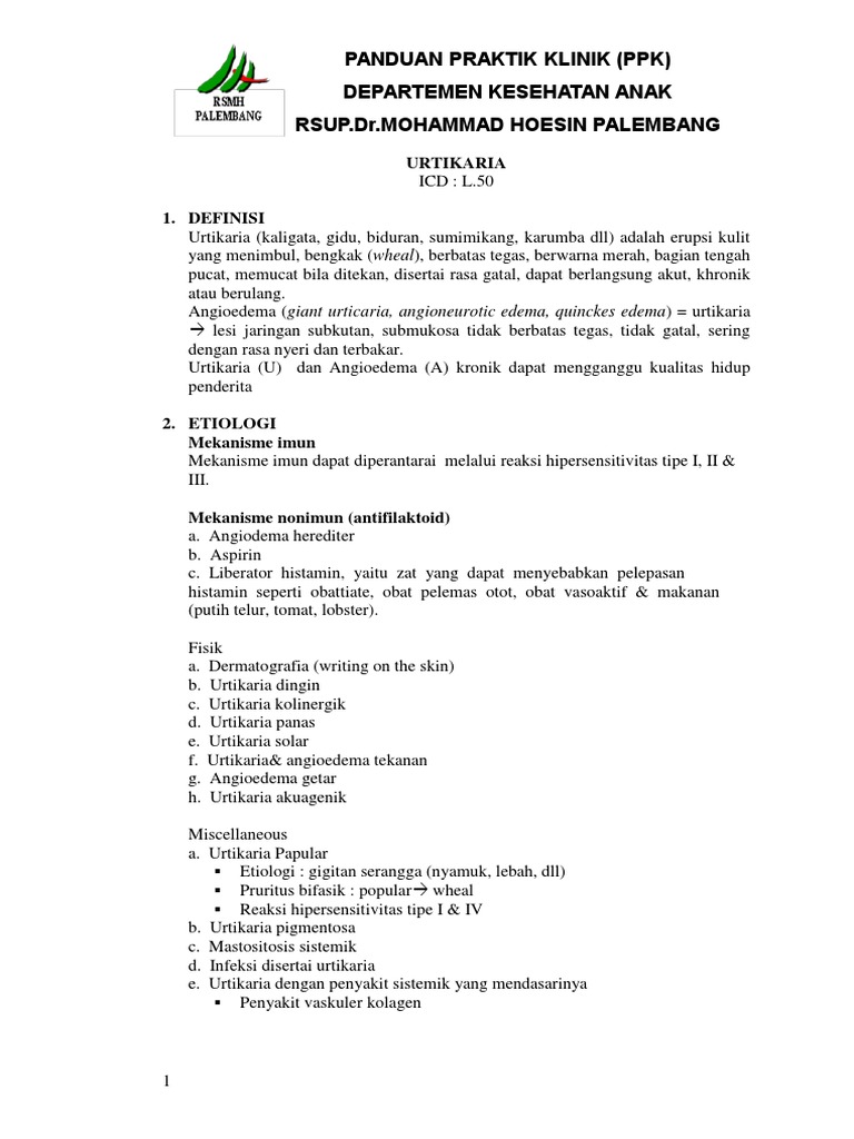 PPK Alergi Imunologi | PDF | Sains & Matematika