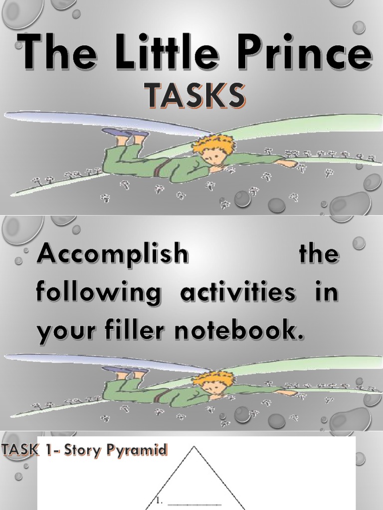 GRADE 10 - The Little Prince Activities | PDF