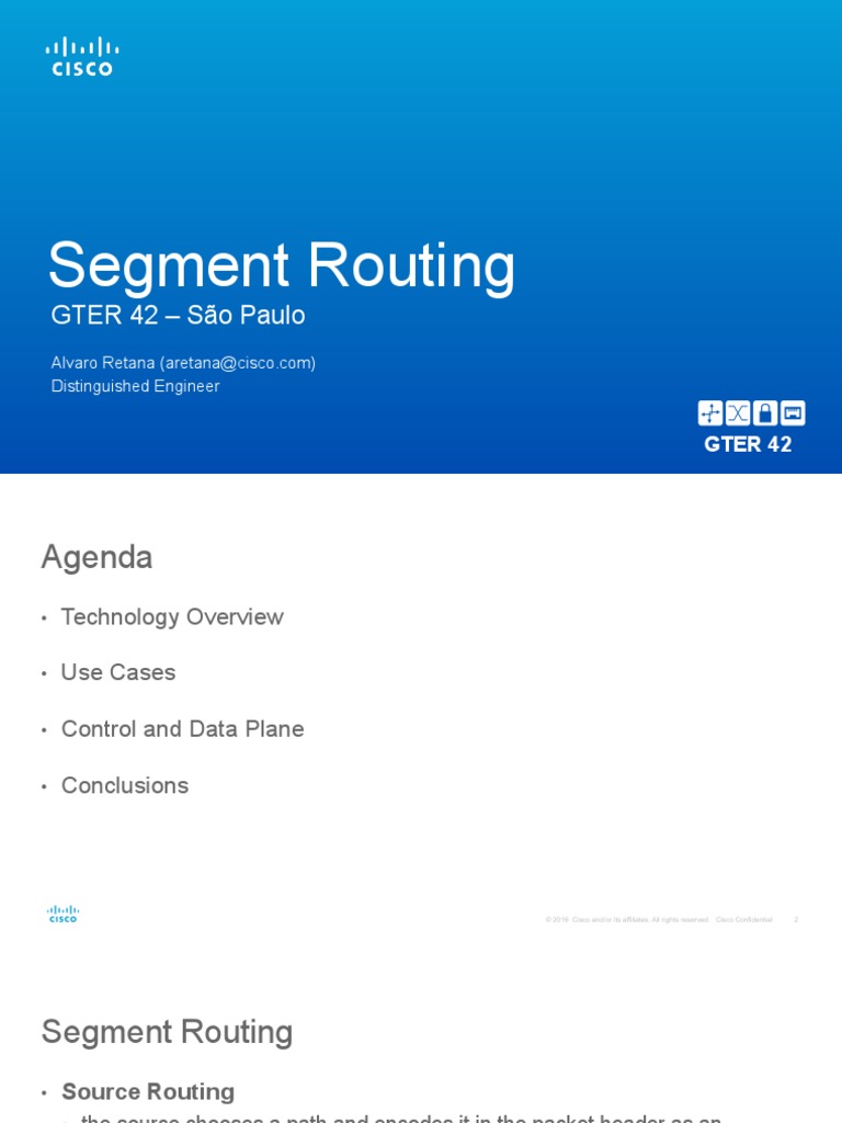 03 Segment Routing | PDF | Multiprotocol Label Switching | Networking 03 Segment Routing | PDF | Multiprotocol Label Switching | Networking