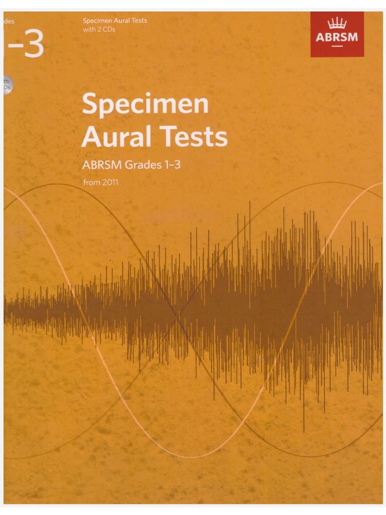 Specimen Aural Tests | PDF