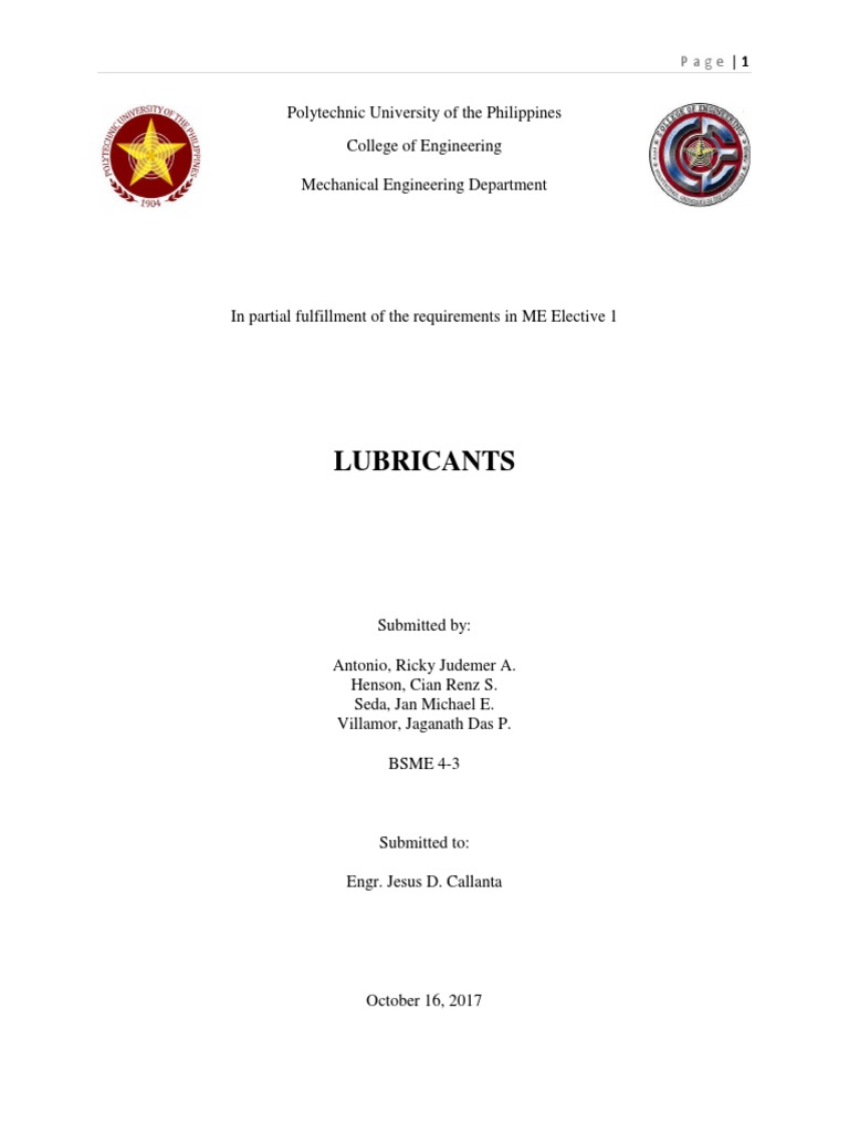 Me Elective Modules | PDF | Lubricant | Shear Stress