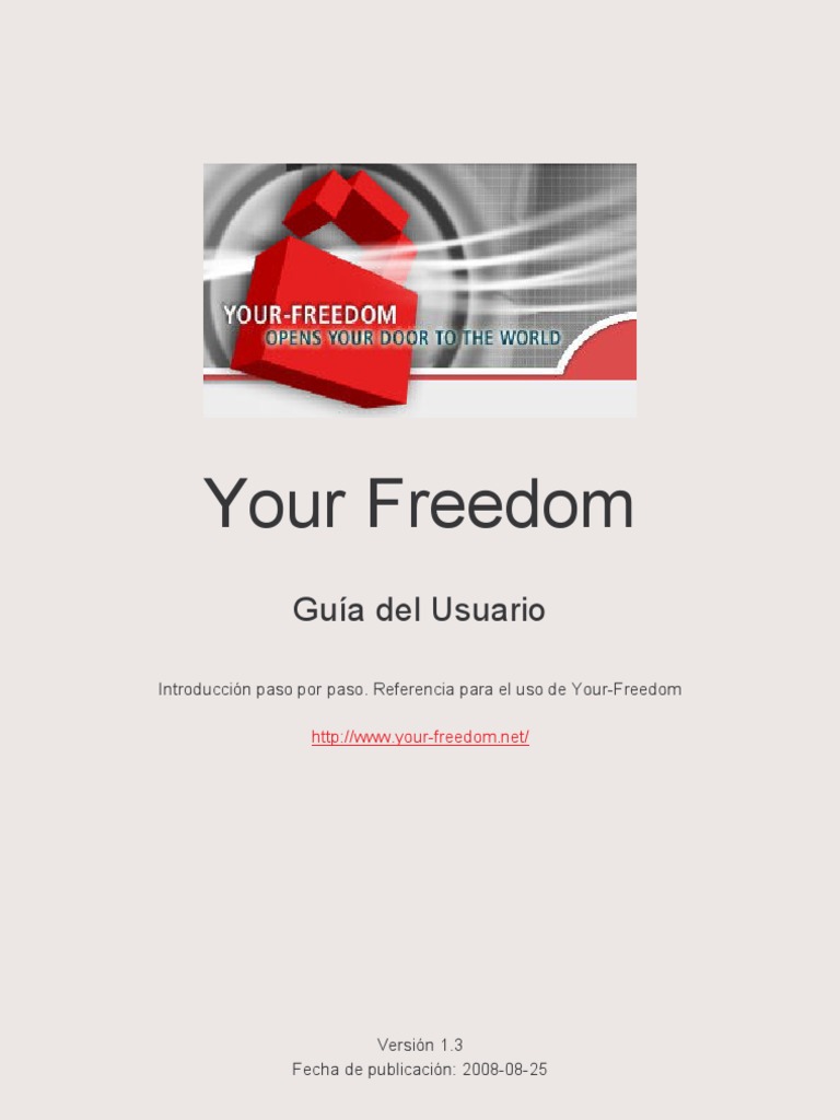 Your Freedom User Guide-Es | PDF