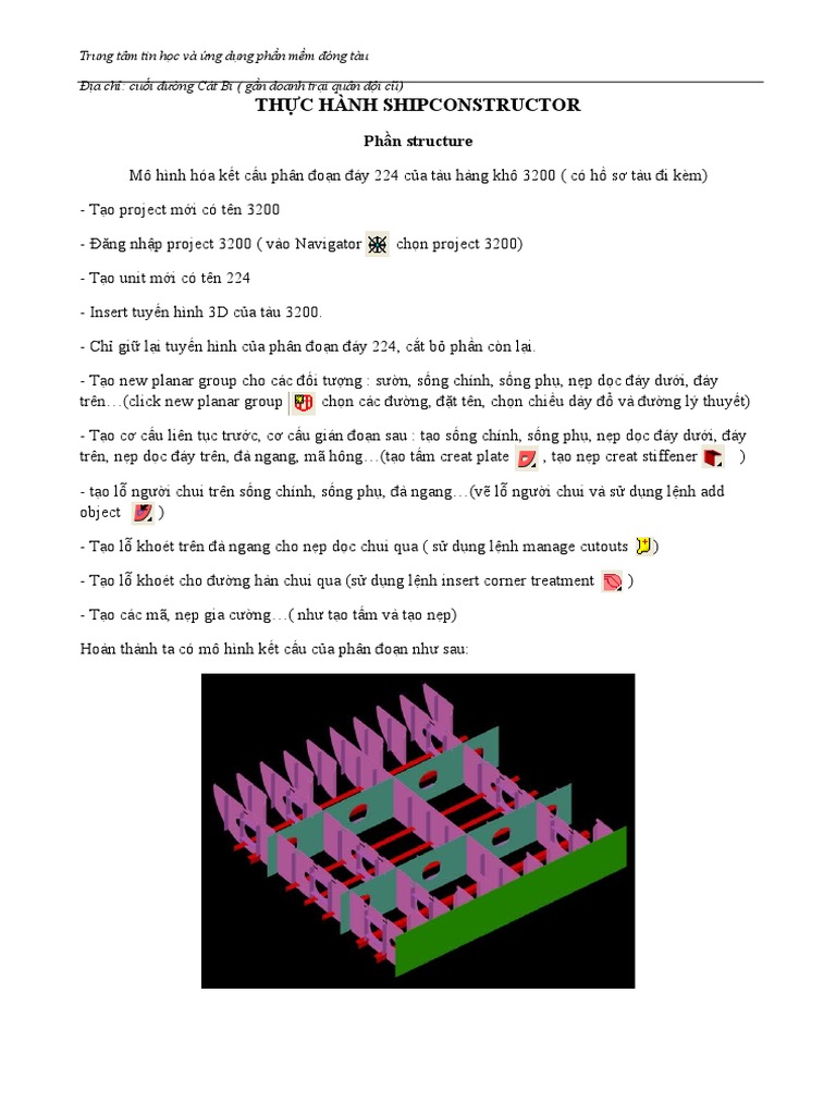 Bai Tap Thuc Hanh Shipconstructor | PDF